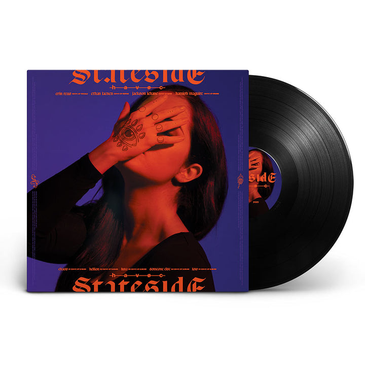 12 inch vinyl packaged in CMYK full colour printed cardboard jacket (3 ...